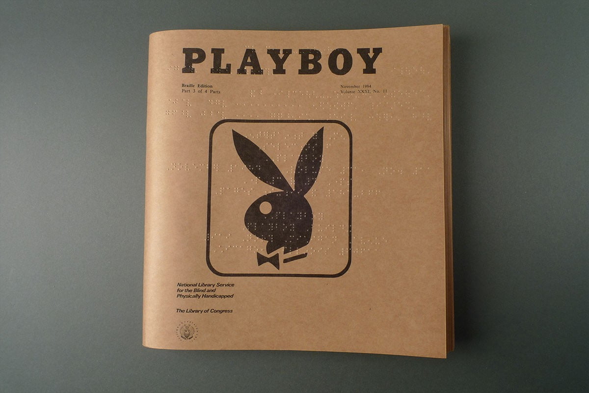 Playboy Magazine For Blind People - PINZOR