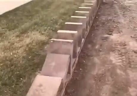 Irish mason showing off his skills, but where is the mortar? - PINZOR