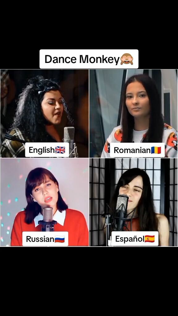 Dance Monkey in Different Languages - PINZOR